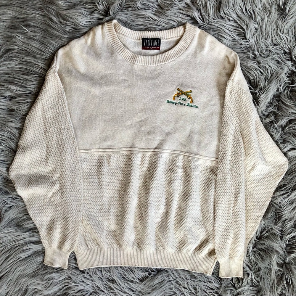 True Vintage 90s Us Army 336th Military Police Battal… - Gem